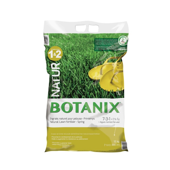 Engrais Botanix Naturel, Étape #1 et #2 - Faucher Botanix